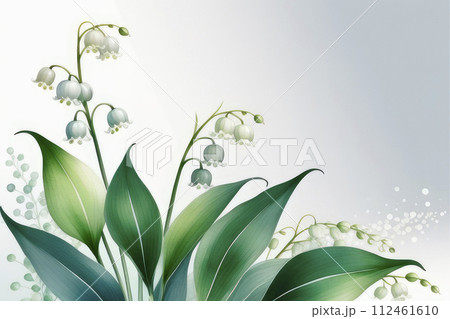 Wallpaper with transparent x-ray spring flowers.のイラスト素材 [112461610] - PIXTA