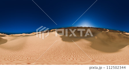 3D Render of Sandy desertのイラスト素材 [112502344] - PIXTA