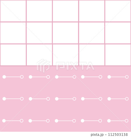 two tone color grid backgroundのイラスト素材 [112503138] - PIXTA