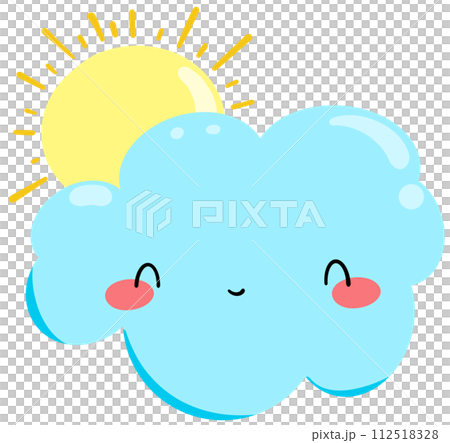 Sunny intervals iconのイラスト素材 [112518328] - PIXTA