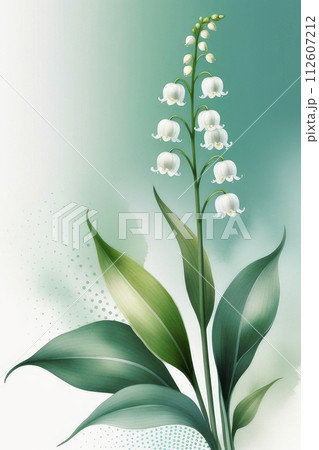 Wallpaper with transparent x-ray spring flowers.のイラスト素材 [112607212] - PIXTA