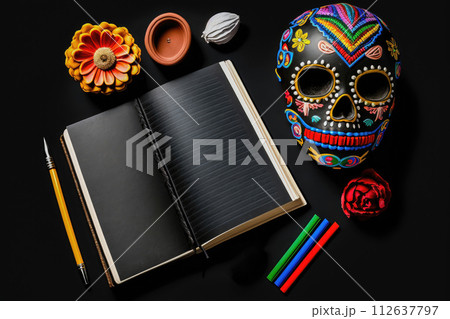 Latin American Carnival Notebook: Festive...のイラスト素材 [112637797] - PIXTA