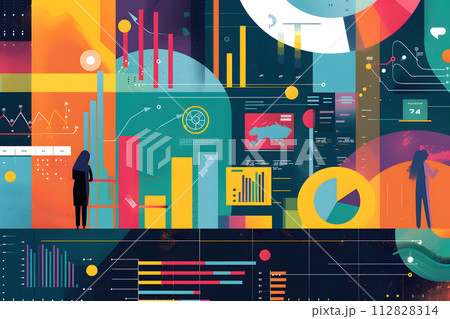 Startup Growth Unveiled: Exploring Key Metrics...のイラスト素材 [112828314 ...