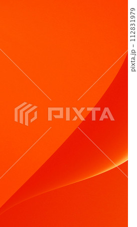 Portrait image of orange abstract background...のイラスト素材 [112831979] - PIXTA