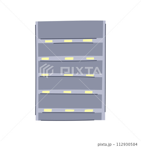 blank magazine rack cartoon vector illustrationのイラスト素材 [112930584] - PIXTA