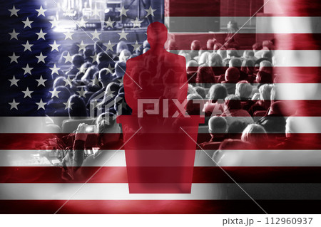 United States elections. US midterm elections 2024の写真素材 [112960937] - PIXTA
