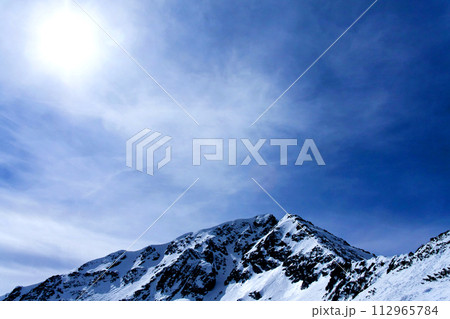 Winter sunの写真素材 [112965784] - PIXTA