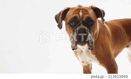 ボクサー犬 image of Boxer Dog No1-28のイラスト素材 [113013840] - PIXTA