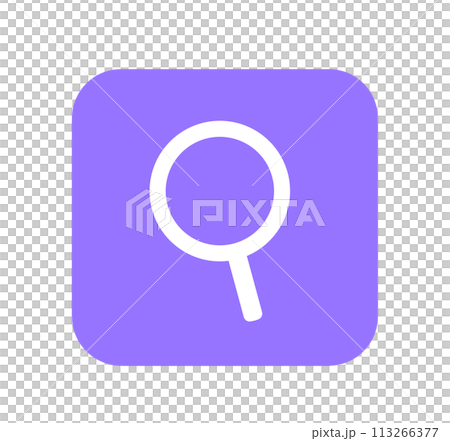 A simple purple search app - Stock Illustration [113266377] - PIXTA