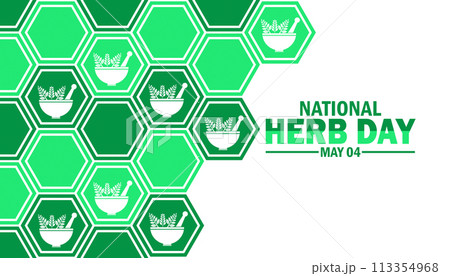 National Herb Day, backgroundのイラスト素材 [113354968] - PIXTA