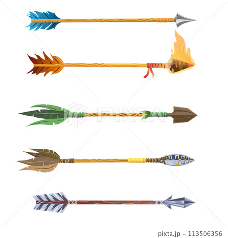 Graphic Resource five quality arrows...のイラスト素材 [113506356] - PIXTA