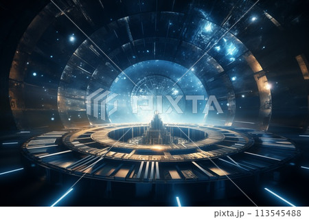 space of time dimension concept by Generative AIのイラスト素材 [113545488] - PIXTA