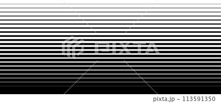 Line halftone gradation texture. Fading...のイラスト素材 [113591350] - PIXTA
