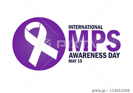 International MPS Awareness Day, backgroundのイラスト素材 [113612308] - PIXTA
