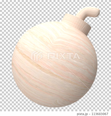 The wood bomb png image for decor your design...のイラスト素材 [113683067] - PIXTA