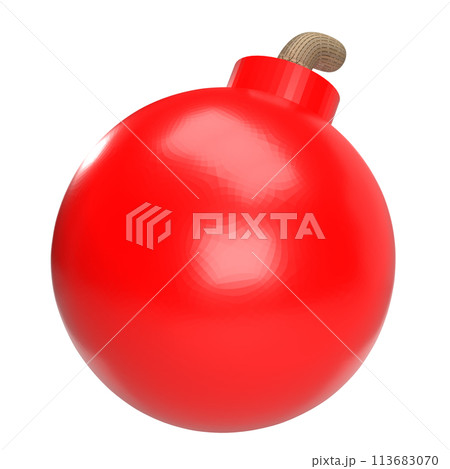 The red bomb png image for decor your design...のイラスト素材 [113683070] - PIXTA