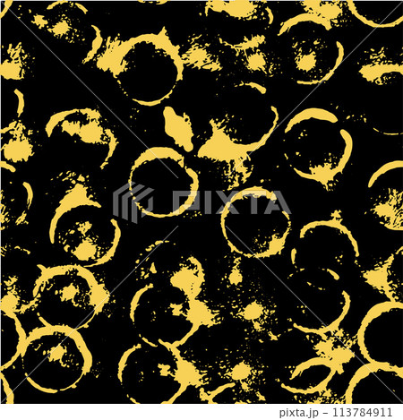 Vector color mark making seamless patternのイラスト素材 [113784911] - PIXTA