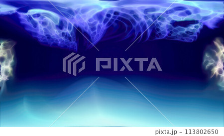 Multicolored energy magic frame made of...のイラスト素材 [113802650] - PIXTA