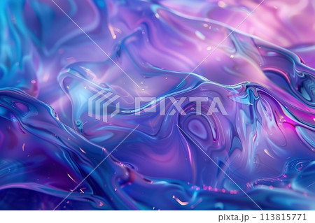 Mesmerizing abstract liquid glass wallpapers...のイラスト素材 [113815771] - PIXTA
