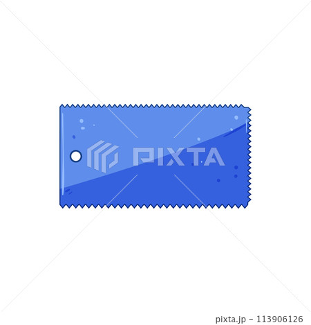 masonry notched trowel cartoon vector illustrationのイラスト素材 [113906126 ...