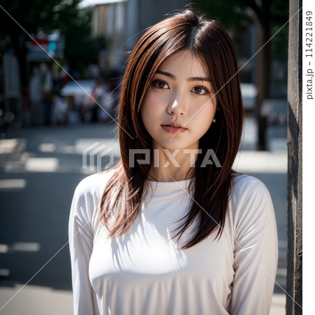 息が止まるほどのAI美女シリーズのイラスト素材 [114221849] - PIXTA