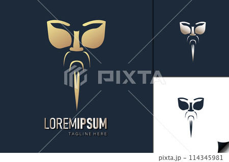 old sensei logoのイラスト素材 [114345981] - PIXTA