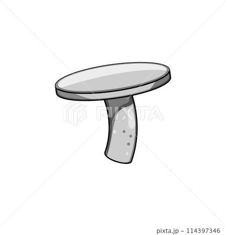 rust bent nail cartoon vector illustrationのイラスト素材 [114397346] - PIXTA