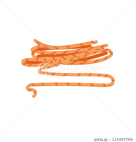 jute rope cartoon vector illustrationのイラスト素材 [114397769] - PIXTA