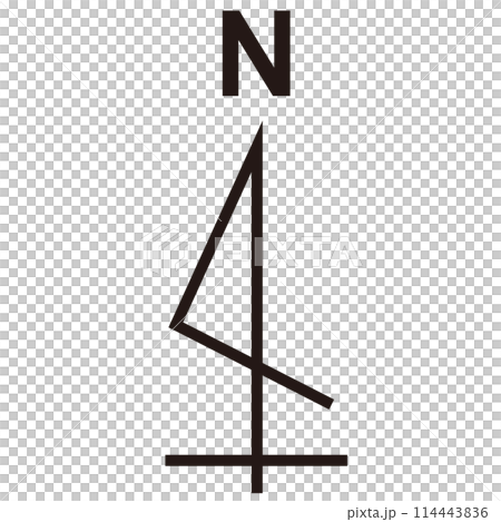 Orientation mark - Stock Illustration [114443836] - PIXTA