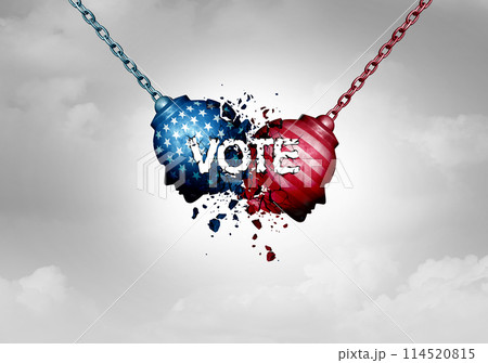 USA Election Fightのイラスト素材 [114520815] - PIXTA