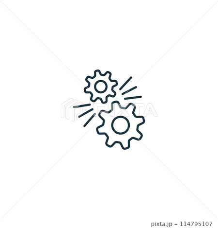 Friction Points icon. Monochrome simple User...のイラスト素材 [114795107] - PIXTA