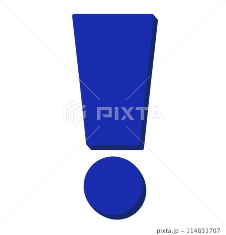 Blue Exclamation Mark