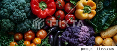 Mutant Vegetables Cluster Signaling...のイラスト素材 [114993480] - PIXTA