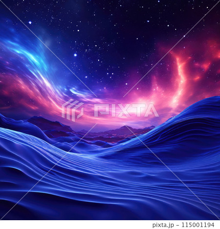 Space background. Cosmic theme illustration.のイラスト素材 [115001194] - PIXTA