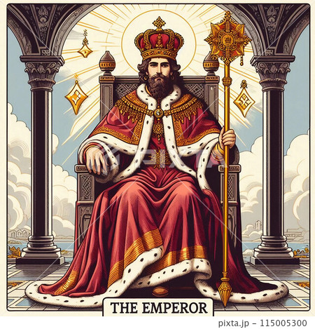 威厳のある皇帝のイラスト素材 [115005300] - PIXTA