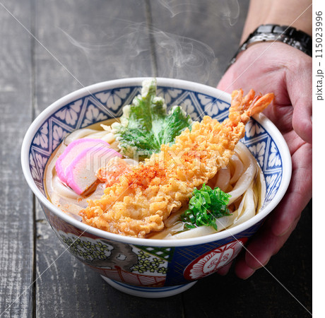 天婦羅うどんの写真素材 [115023996] - PIXTA
