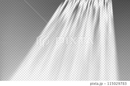 Light effect shadow overlay god rays isolated...のイラスト素材 [115029783] - PIXTA