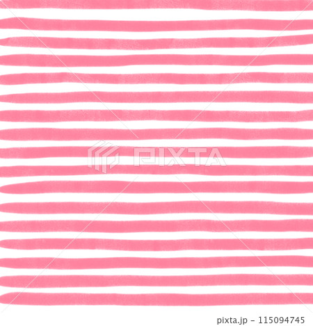 Red Stripe Hand Drawn Background Overlayのイラスト素材 [115094745] - PIXTA