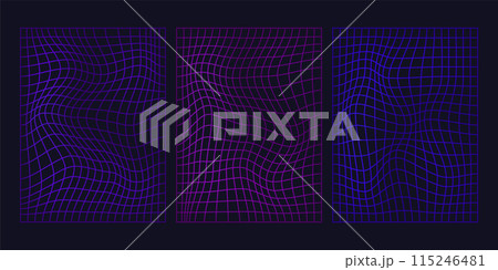 grids, wireframe backgrounds for poster designのイラスト素材 [115246481] - PIXTA