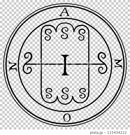 Amon, the Demon of Goetia - Stock Illustration [115434222] - PIXTA