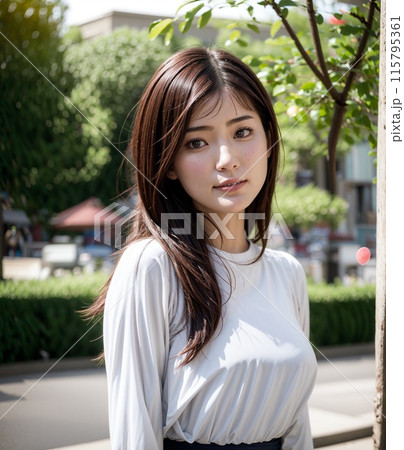 息が止まるほどのAI美女シリーズのイラスト素材 [115795361] - PIXTA