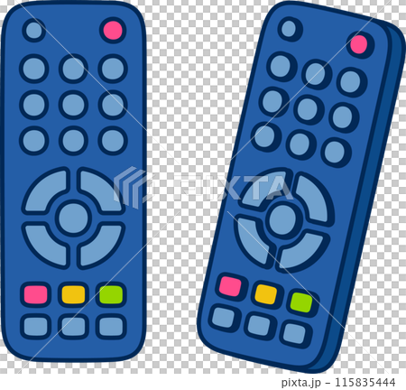 TV remote control cartoon drawingのイラスト素材 [115835444] - PIXTA