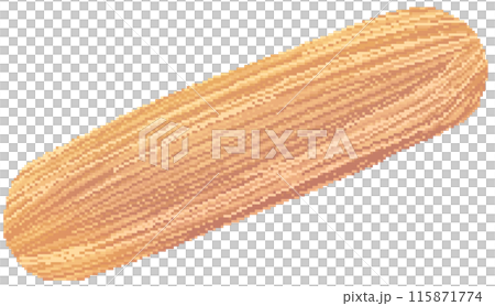 Eclair in pixel art styleのイラスト素材 [115871774] - PIXTA