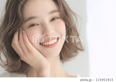 スキンケア・女性「AI生成画像」のイラスト素材 [115951913] - PIXTA