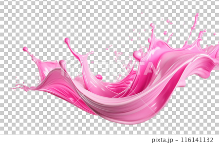 Paint splash material (transparent background) - Stock Illustration ...