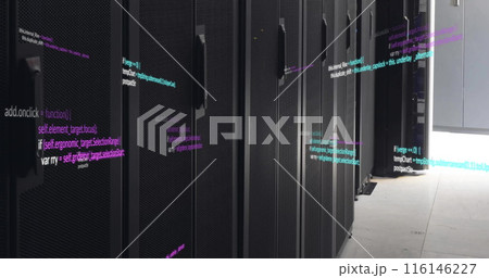 Image of multicolored computer programming...のイラスト素材 [116146227] - PIXTA