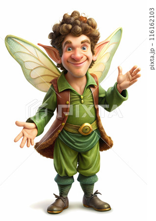 character cartoon game green wizardのイラスト素材 [116162103] - PIXTA