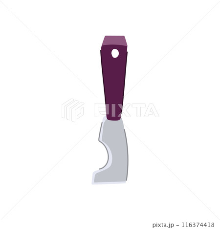 hand paint scraper cartoon vector illustrationのイラスト素材 [116374418] - PIXTA