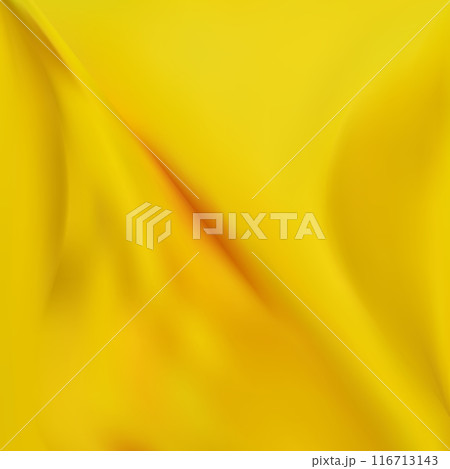 Yellow crumpled fabric texture background....のイラスト素材 [116713143] - PIXTA