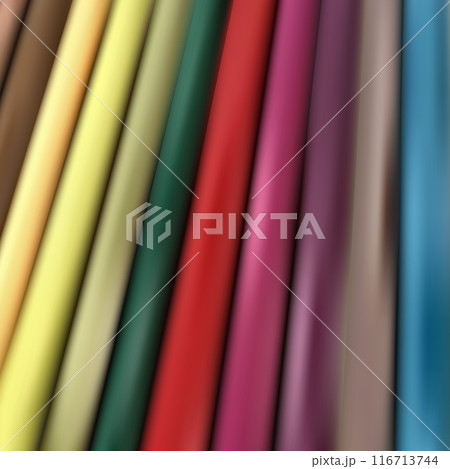 Color folded fabric as a background. eps 10のイラスト素材 [116713744] - PIXTA